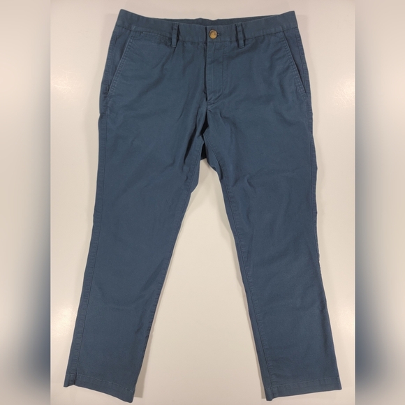 Bonobos | Pants | Bonobos Pants 33x28 Blue Mens Tailored Fit Straight ...